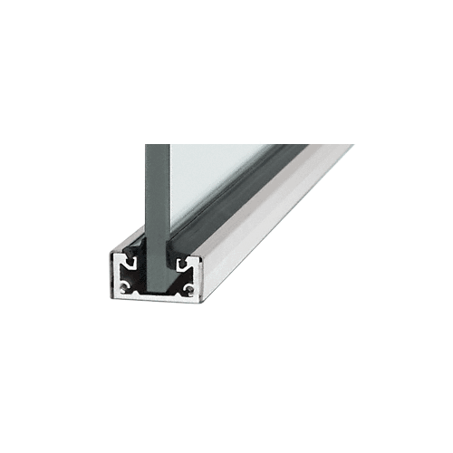 CRL SCBS3812CL Brushed Stainless Custom Length Shallow U-Channel