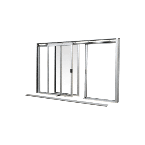CRL ALUM-DW2800A-VCP-1 Satin Anodized DW Series Manual Deluxe Sliding ...