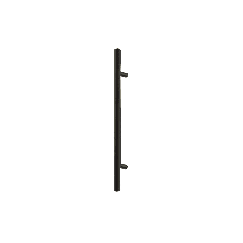 CRL 36LPSMBL Matte Black 36" Extra Length Ladder Style Single-Sided ...