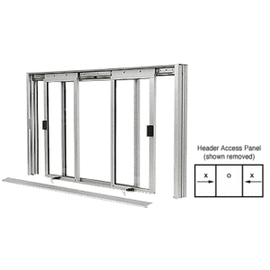 CRL DW5000A Satin Anodized DW Series Manual Deluxe Sliding Service ...