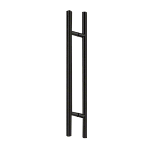 CRL 72LPMBL Matte Black 72" Extra Length Ladder Style Back-to-Back Pull ...