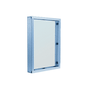CRL N1V1P Painted (Specify) Aluminum Narrow Inset Frame Interior Glazed ...