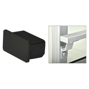 Hansen ARHECBL Matte Black 1100 Series Quick Connect End Cap for 1" x 2 ...