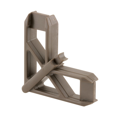 CRL PL15943 Bronze Andersen 1" x 7/16" Plastic Screen Frame Corner ...