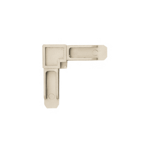 CRL SWSC14BGE Beige 1/4" Square Cut Screen Frame Corners