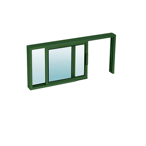 CRL SW1818K Custom KYNAR Painted Horizontal Sliding Service Window XO ...