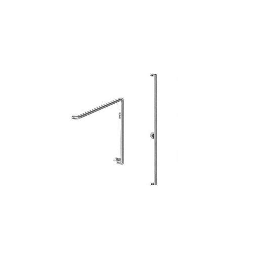 CRL Blumcraft EG110F3RKBS Brushed Stainless Right Hand Reverse Rail ...