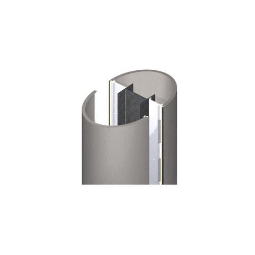 CRL DCE20CBS Custom Brushed Stainless Deluxe Series Elliptical Column ...