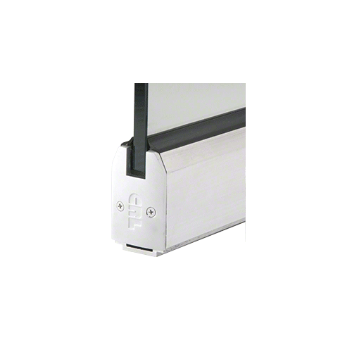 CRL SR2TSA12SL Satin Anodized 2-5/16" x 120" Length Low Profile Tapered ...