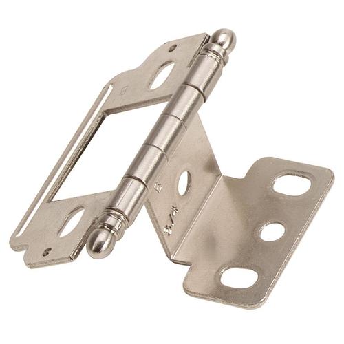 Amerock CM3180TBG9 3/4 in (19 mm) Door Thickness Full Inset, Partial ...