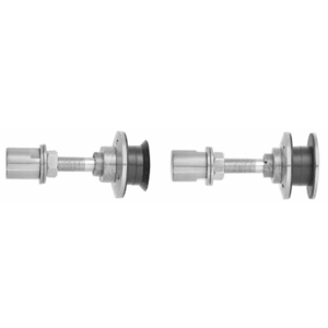 CRL HSF14BS Brushed Stainless Steel Swivel Combination Fastener for 1/2 ...