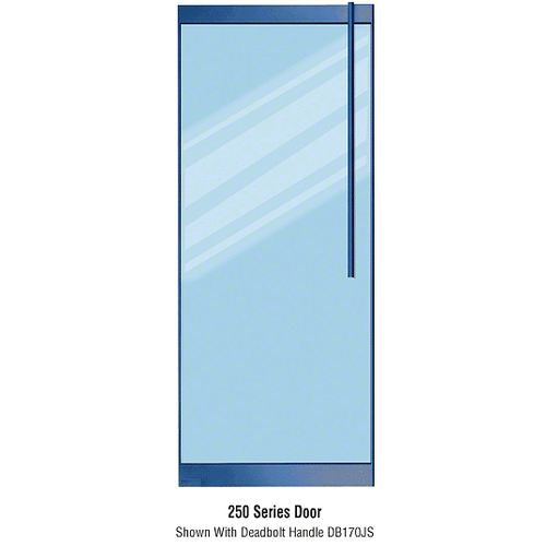 CRL Blumcraft 25P12PT Painted 250 Series Door - 1/2" Glass