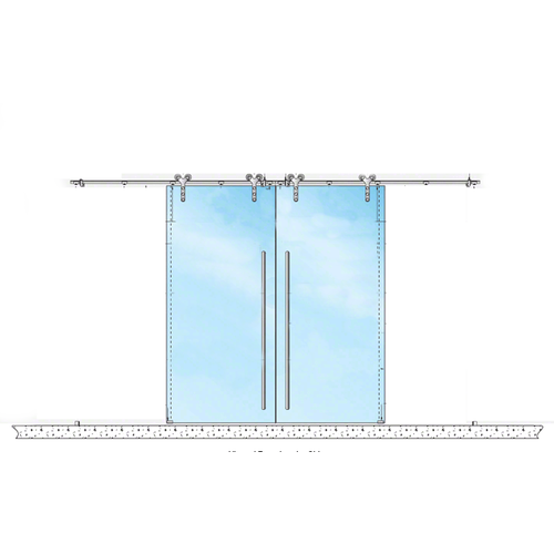 CRL ALUM-LSWM26PS-VCP-1 316 Polished Stainless Double Roller Laguna ...