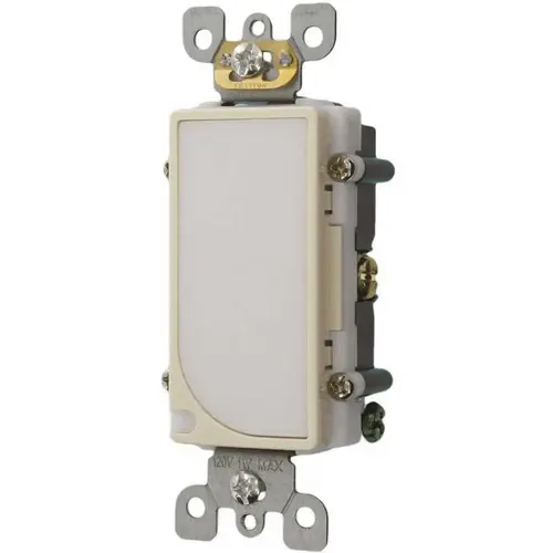 Leviton R54-06527-00T Decora 120V AC LED Full Guide Light, Light Almond ...