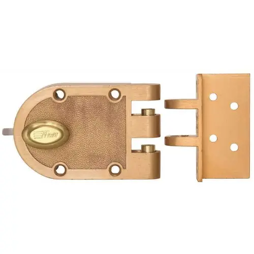 Kaba Ilco 530-53-41 L/CYL Single Cylinder Surface Bolt Jimmy Proof Lock ...