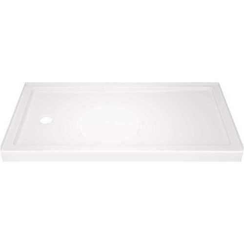 Delta 40094L Classic 400 32 in. x 60 in. Single Threshold Left Drain ...
