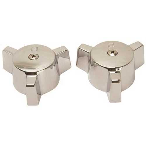 Proplus 133031 Tub and Shower Handles for Eljer Lustra Chrome