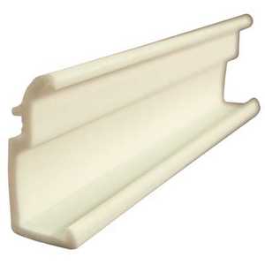 Brixwell 65-58-6 Rigid 6 ft. White Vinyl Snap in Window Glazing Bead ...