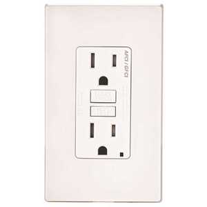 Leviton AGTR1-W 15 Amp 125-Volt Duplex Self-Test SmartlockPro Tamper ...