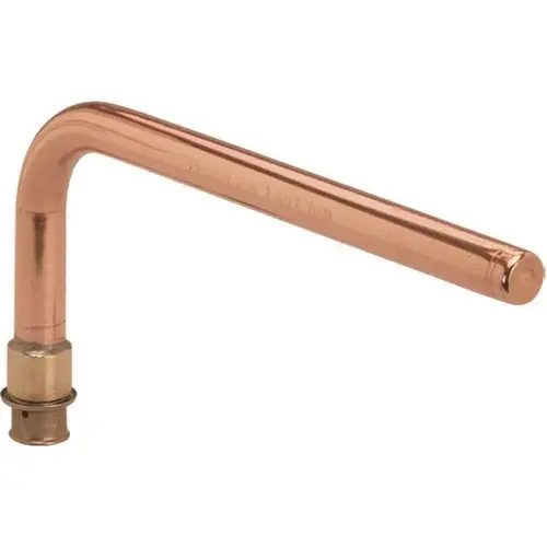 Viega 92421 PureFlow 1/2 in. x 1/2 in. x 3-1/2 in. x 8 in. Brazed ...