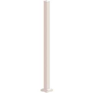 Peak Aluminum Railing 50050 2 in. x 2 in. x 42 in. White Aluminum Stair ...