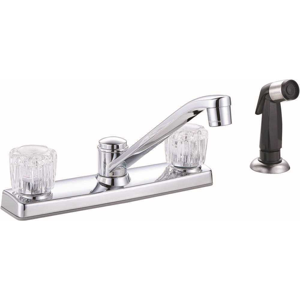 Premier 810N-B4901 Bayview 2-Handle Standard Kitchen Faucet with Side ...
