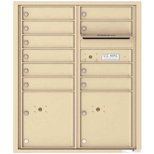 Florence 4CADD-10SD Versatile 10-Compartment Recess-Mount 4C ADA ...