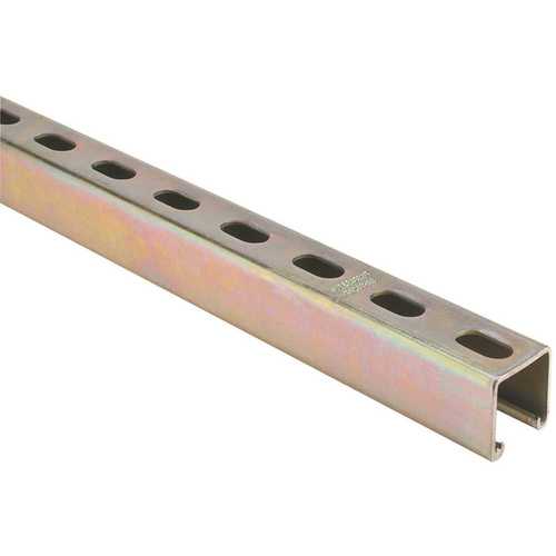 Superstrut ZA1200HS 10 10 ft. 12-Gauge Half Slotted Metal Framing Strut ...