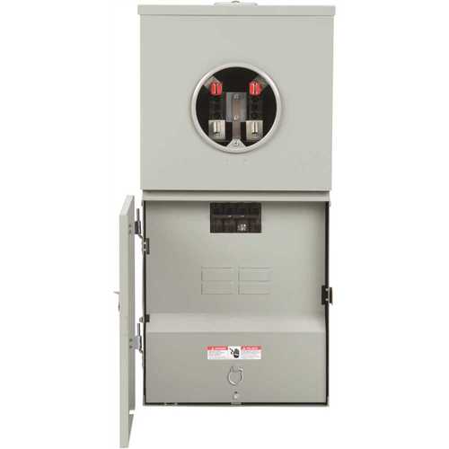 Siemens MC0408B1200T 200 Amp 4-Space 8-Circuit Meter Combo Load Center