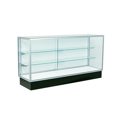 CRL HW172SA Satin Anodized 6" Semi-Assembled Premium Showcase