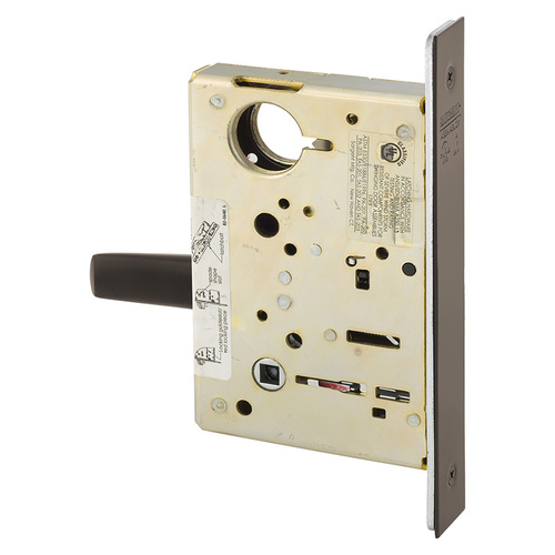 Sargent 8295LNB10BE Single Dummy Mortise Trim with B Lever and LN Rose ...