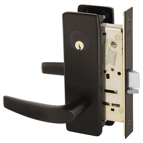 Sargent 8204 LSB 10BE Manufacturing Mortise Lock Dark Oxidized Bronze
