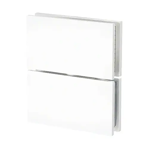 Brixwell H-PIVGTG5-W Prestige Series Glass-To-Glass Hinge For Overhead ...