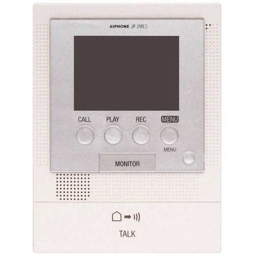 Aiphone JF-2MED JF Series Surface Mount 1-Channel Color Video Master ...