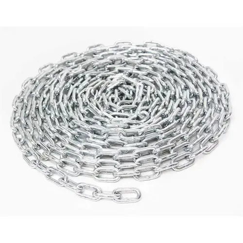 MIBRO 678231IT KingChain 3/16 in. x 25 ft. Grade 30 Zinc-Plated Steel ...