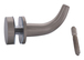 CRL DRH1BN Brushed Nickel Designer Robe Hook