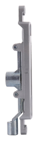 CRL DL2210A14 Aluminum 1/4" Offset Flush Bolt