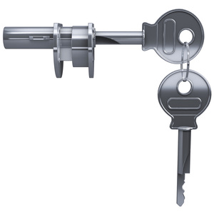 CRL D802CKA Chrome Keyed Alike Universal Plunger Lock