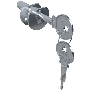 CRL D802CKA Chrome Keyed Alike Universal Plunger Lock