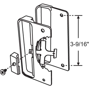 Brixwell 14-62 Patio Screen Door Latch Set