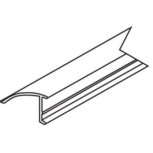 Brixwell 900-11480-6ft Vinyl Glazing Bead Brown for Ss Glass 6ft Lengths