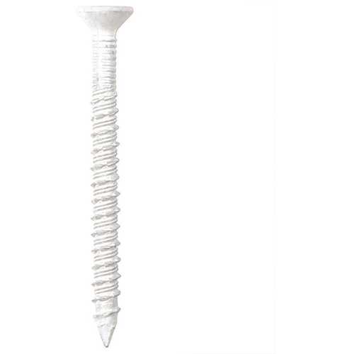 Tapcon 24391 1/4 in. x 3-1/4 in. White Ultrashield Phillips Flat-Head Concrete Anchors - pack of 75