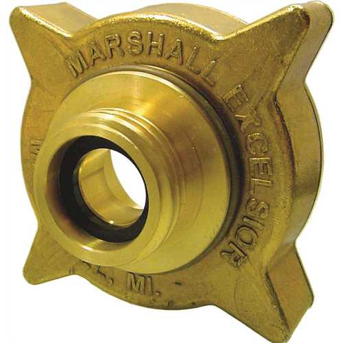 MEC ME612 3-1/4 in. F.ACME x 1-3/4 in. M.ACME Brass ACME Adapter Cap