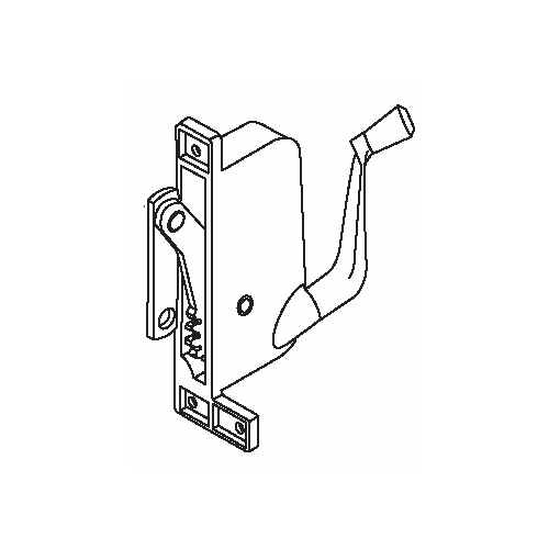 Brixwell 41-205p D Awning Operator Straight Arm mill Top Hole Is Offset ...