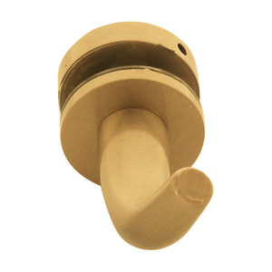 CRL DRH1BR Polished Brass Designer Robe Hook