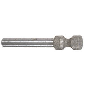 CRL PERB220 1/4" 220 Grit Pencil Edge Diamond Plated Router Bit