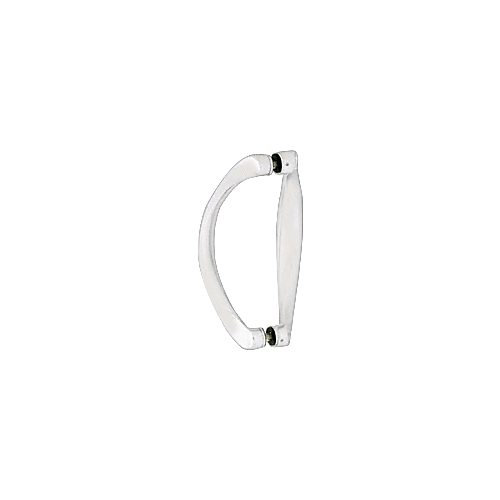 CRL SSDP6SC Satin Chrome 6" Back-to-Back Sculptured Solid Pull Handle