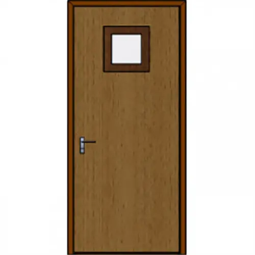 Armortex 1DFWVL Custom Wood Bullet Resistant Door And Frame Assembly ...