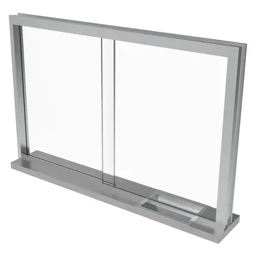 Armortex 1WSTFS Custom Windows Sliding Transaction Frame Stainless ...