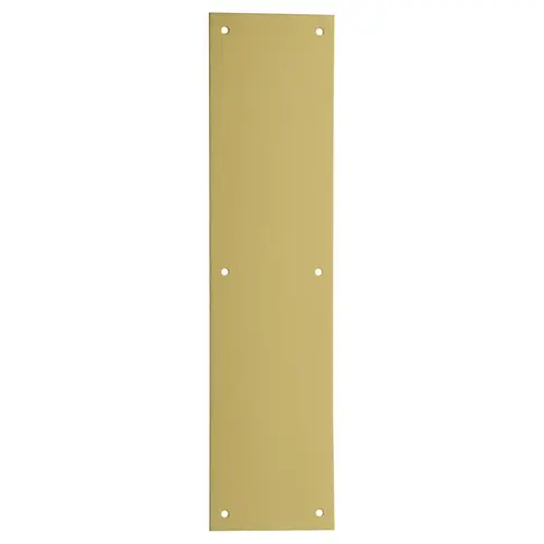 IVES 8200 US4 3.5x15 3 1/2" x 15" Pulls and Push Plates Satin Brass Buy Now